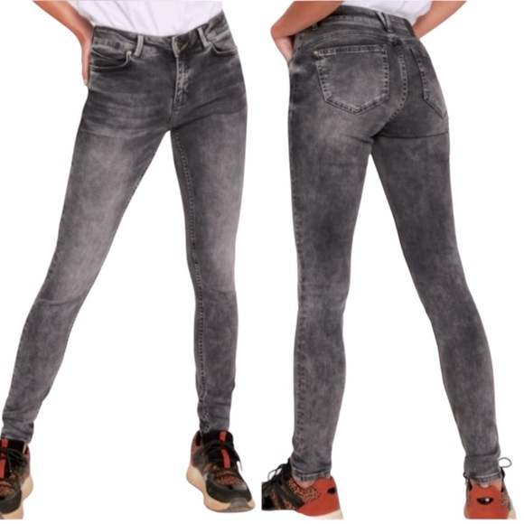Seven Sisters | Jeans | Seven Sisters Black Distressed Low Rise Push Up ...